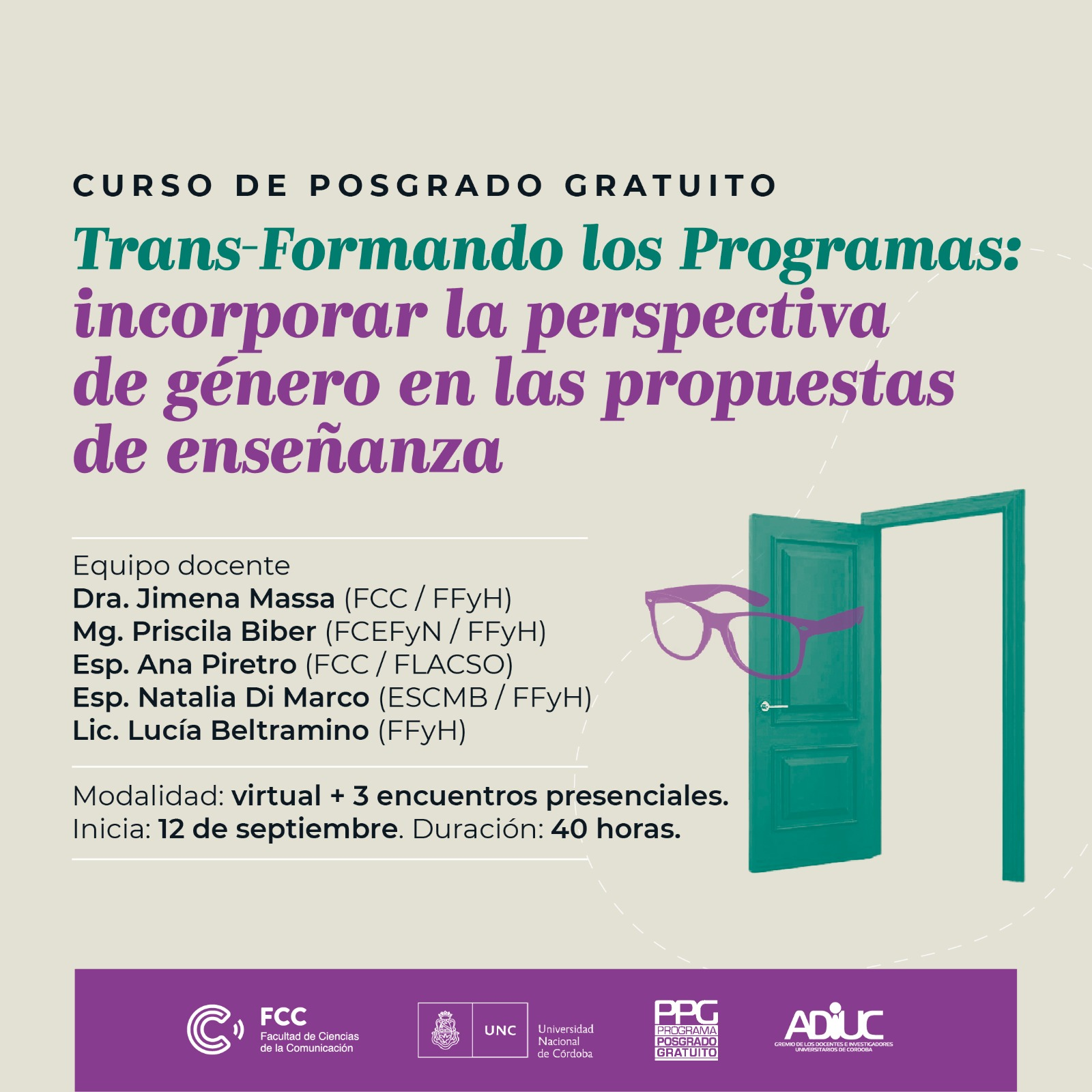 Trans-formando los programas | ADIUC